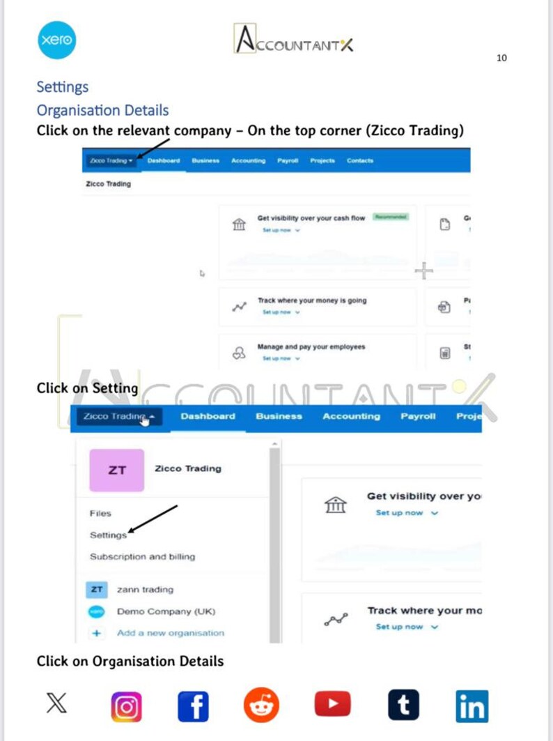 Complete Xero Training Booklet: Learn XERO Course Within a Day - Etsy