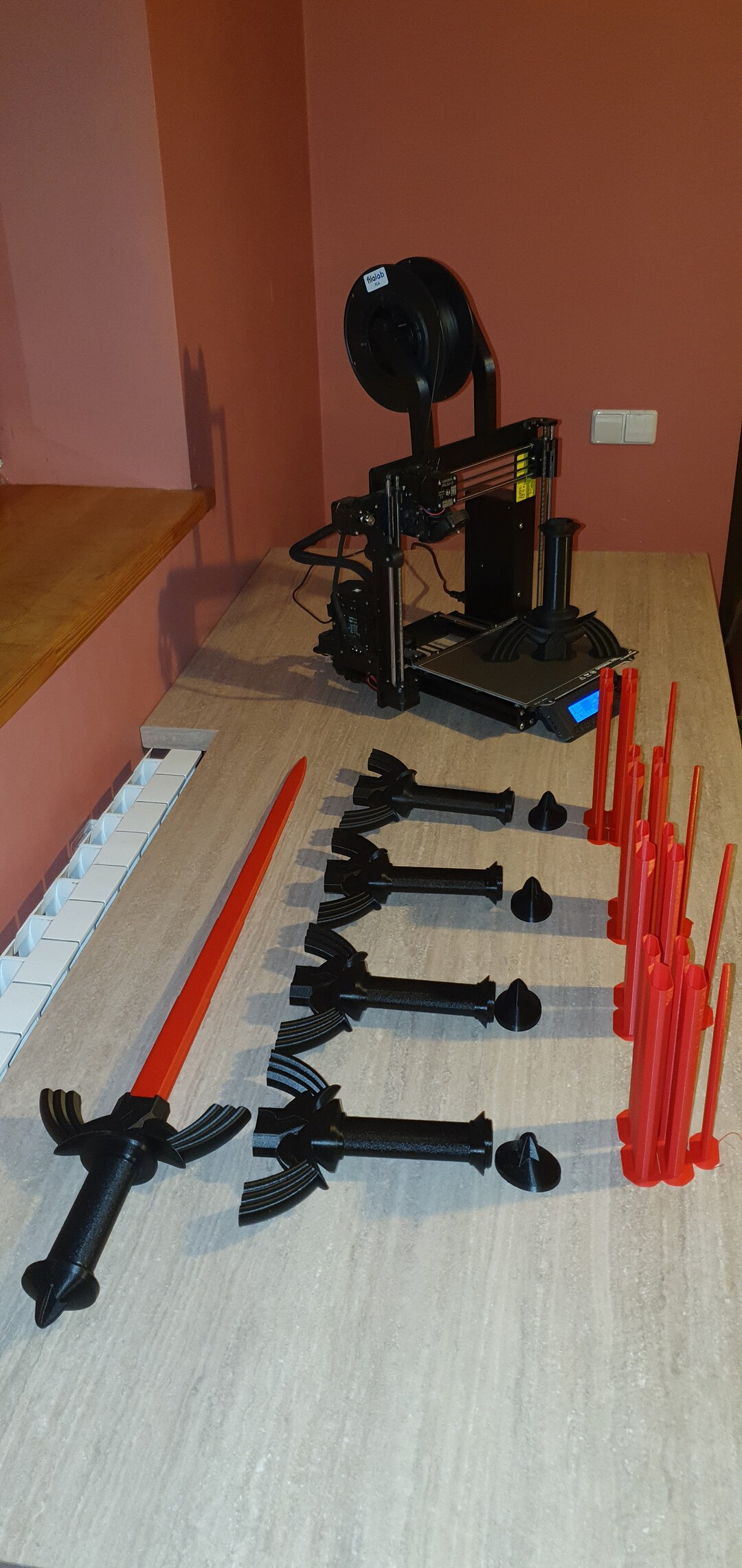 3D Printed Unfolding Sword - Intricately Designed Collectible, Great ...