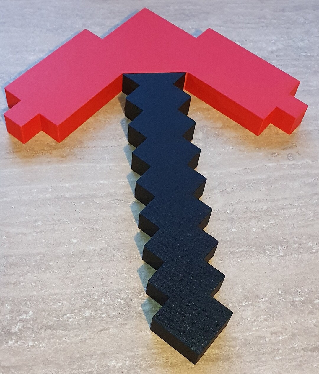 3D Printed Minecraft Pickaxe, Perfect as a Gift for Fans of This Game ...