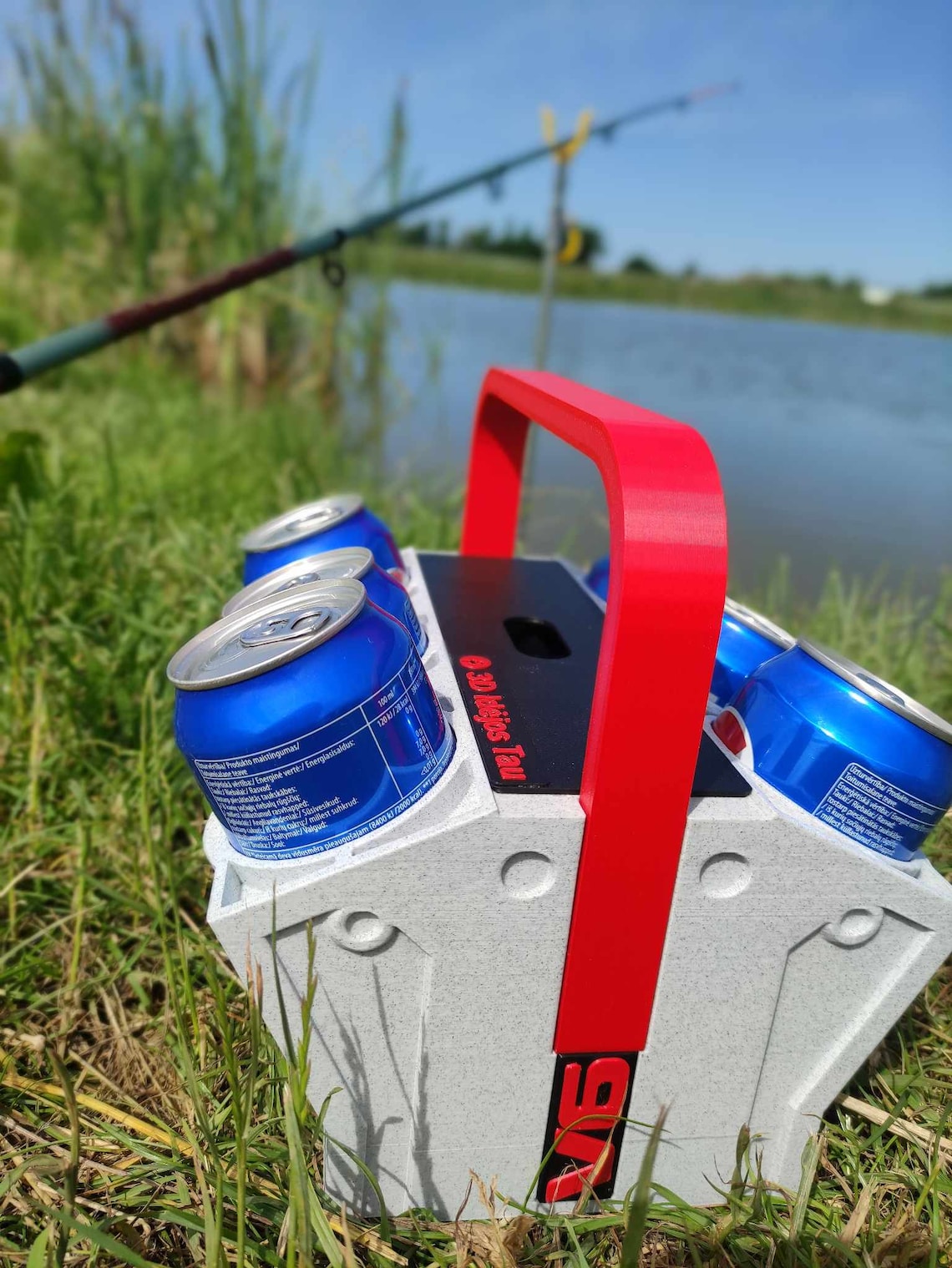 Beer Holder - 3D Printed V6 Block Style, Perfect for Parties and ...