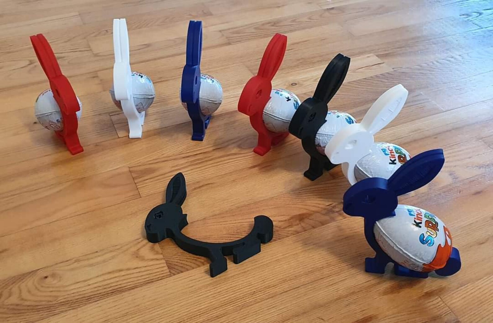 3D Printed Easter Bunny - Fun and Festive Toy for Kinder, Ideal Easter ...
