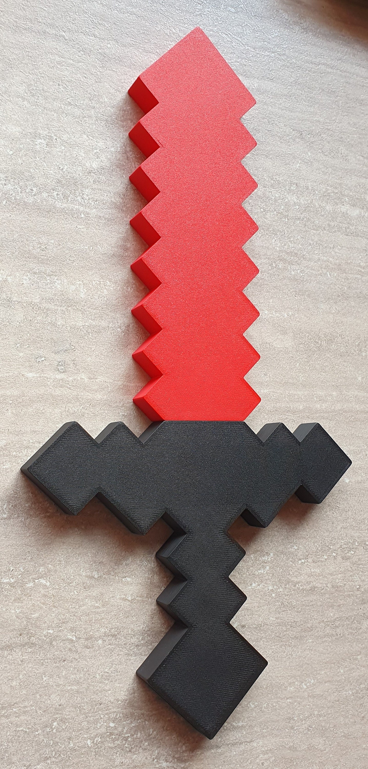 3D Printed Minecraft Sword Perfect as a Gift for Fans of This - Etsy