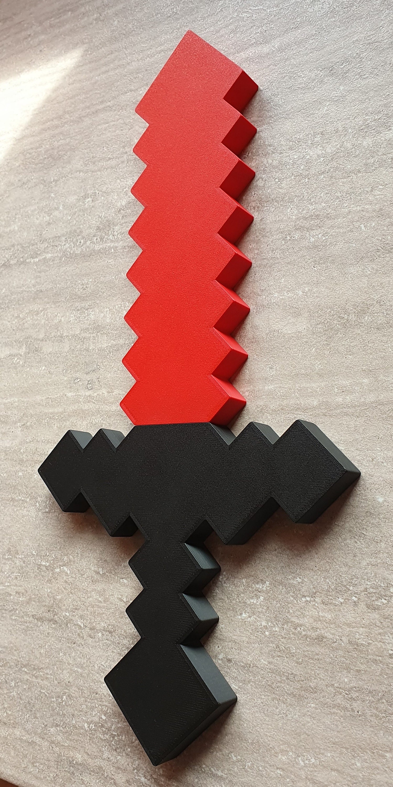 3D Printed Minecraft Sword Perfect as a Gift for Fans of This - Etsy