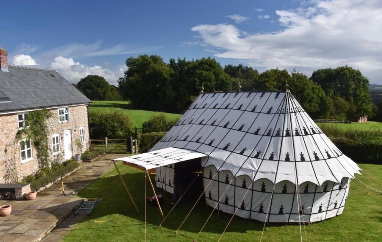 Moroccan Wedding Tents Style Tent With Central Poles Ideal as Yoga ...