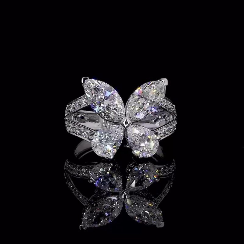 Butterfly Rings - Etsy