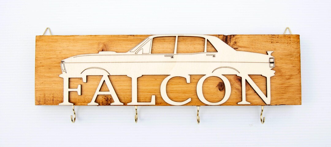 XY GT Ford Falcon Key Holder Australian Hand Made Car Key Holder Hanger ...