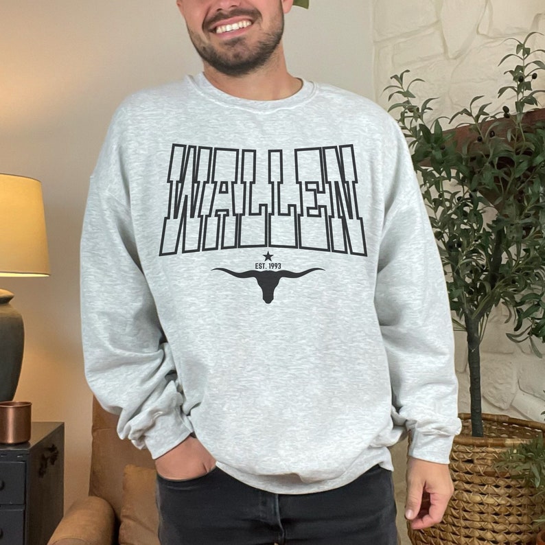 Morgan Wallen Longhorn Bull Skulls 1993 Merch Tour Apparel, Wallen ...