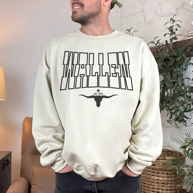Morgan Wallen Longhorn Bull Skulls 1993 Merch Tour Apparel, Wallen ...