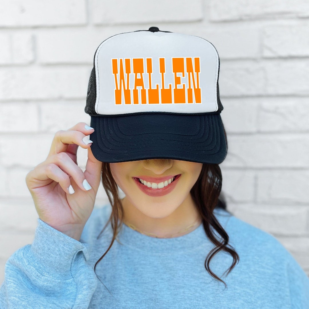 Morgan Wallen Hat: Tennessee Vols Orange Trucker Cap - Etsy