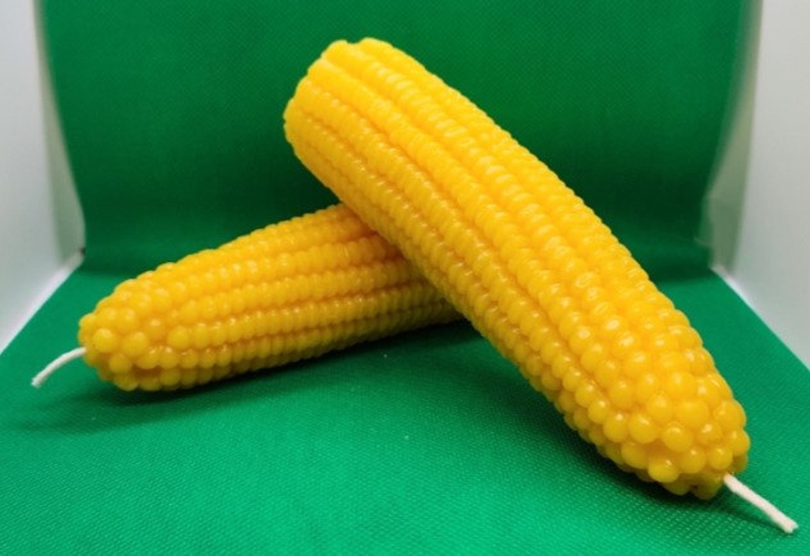 Corn Cob Beeswax Candle / Fall Candle / Harvest Candle/ Pure Beeswax ...