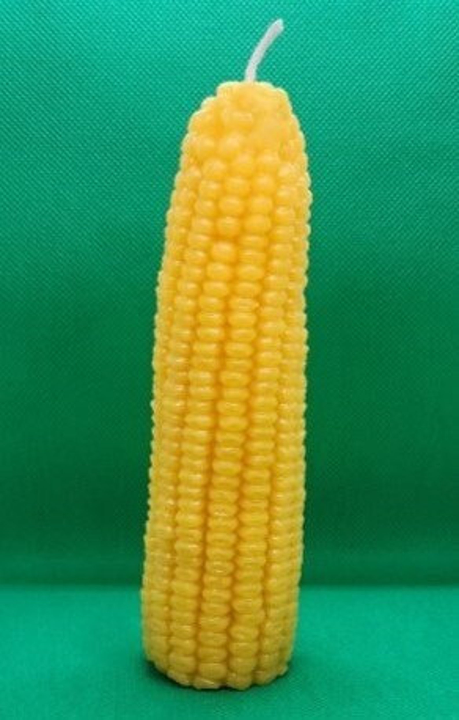 Corn Cob Beeswax Candle / Fall Candle / Harvest Candle/ Pure Beeswax ...