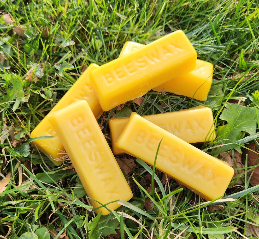 Pure Beeswax 1 Ounce Blocks/ Unscented / Honey Holler Beeswax / NY ...
