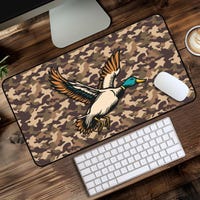 Classic Camo Desk Mat - Large Desk Mat With a Rugged Camouflage Pattern ...
