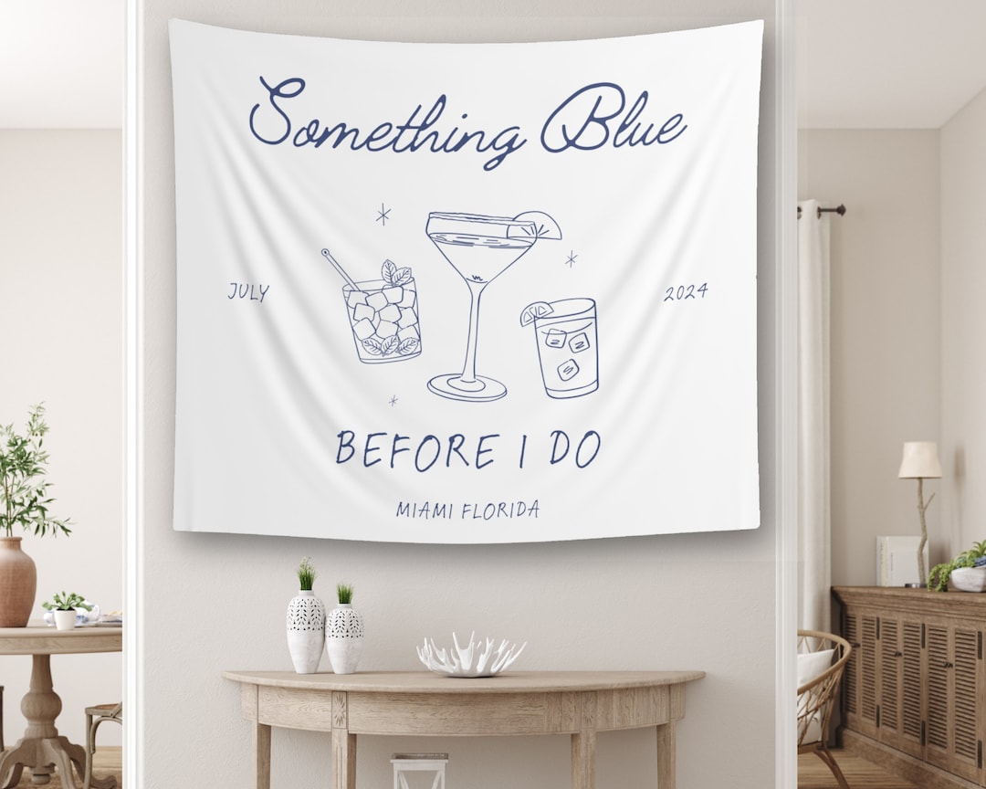 Bachelorette Party Decorations Something Blue, Something Blue Before I ...