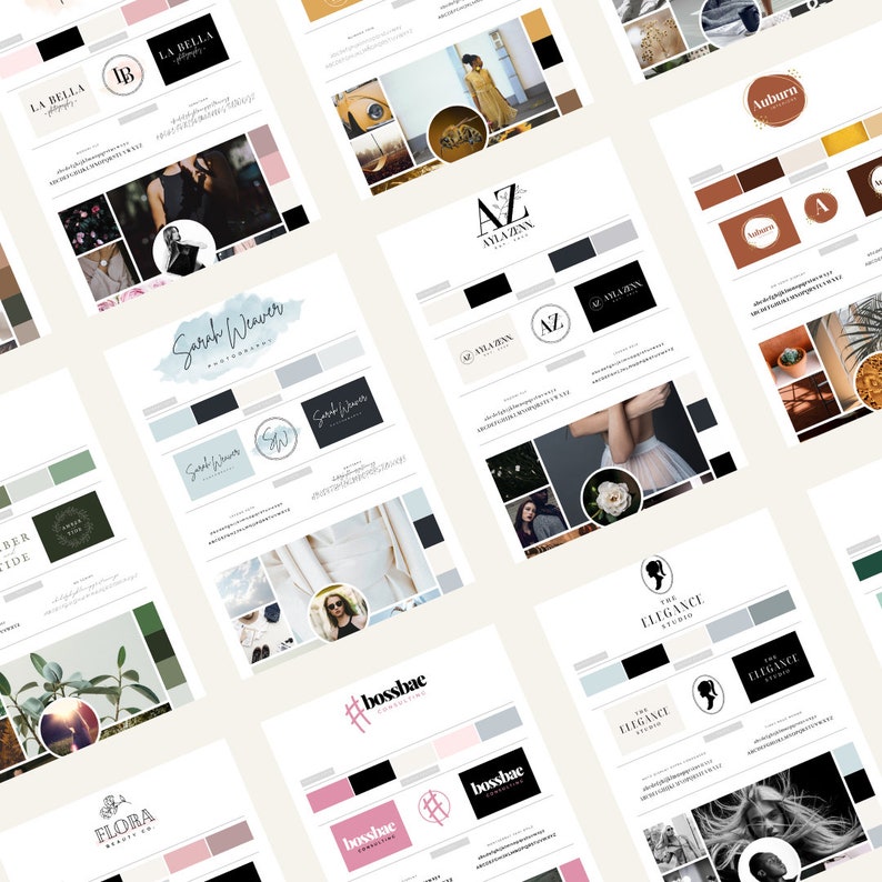 Branding Bundle How to Start a Brand Ebook Board Template DIY Branding ...
