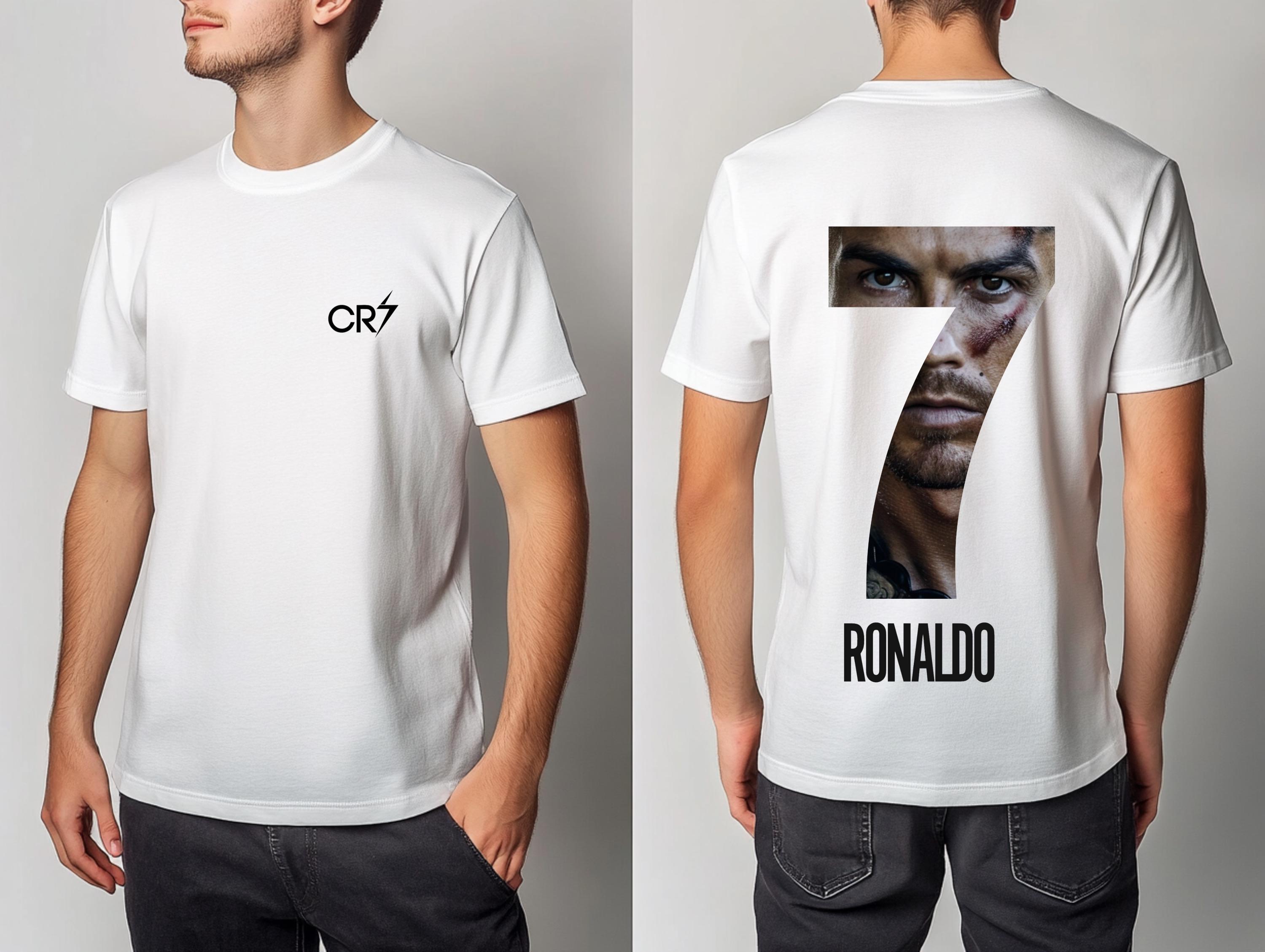 Cristiano Ronaldo Unisex T-shirt, CR7 Gift for Women and Men, CR7 Fan ...