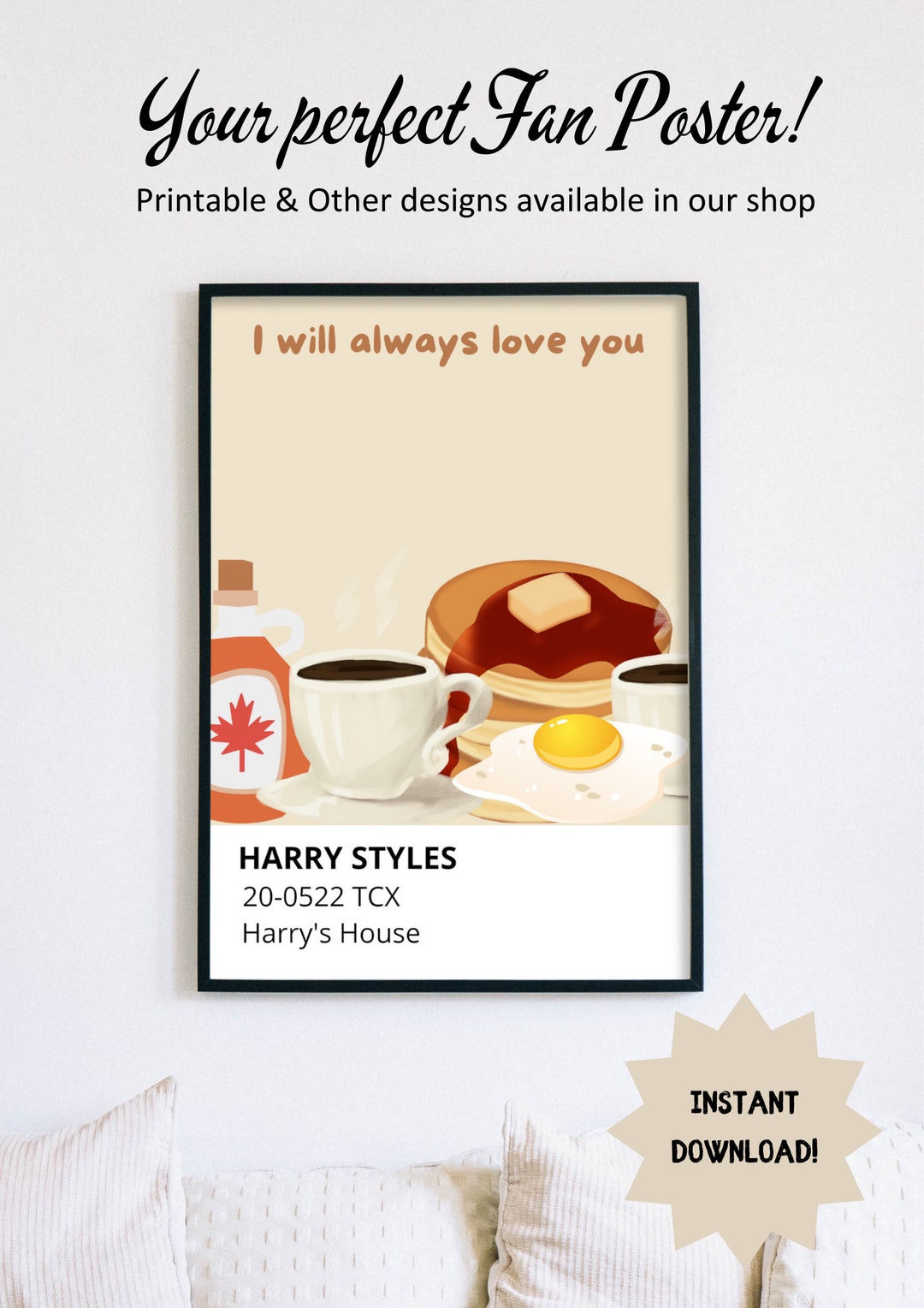 Harry Styles Keep Driving Printable Concert Poster Harry Styles Print ...