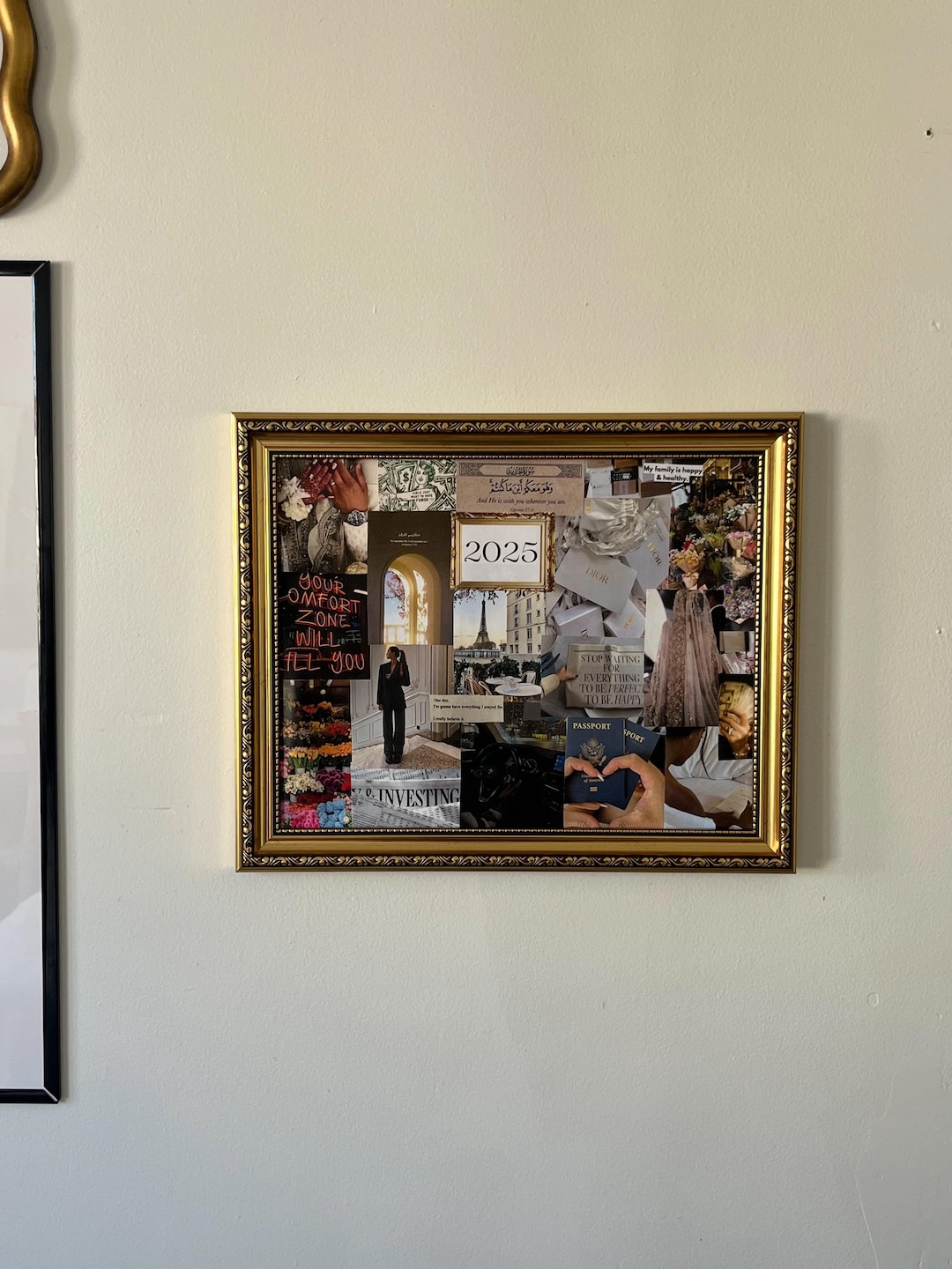 Vision Board Template | Islamic and Goal Planner Printable | Editable ...