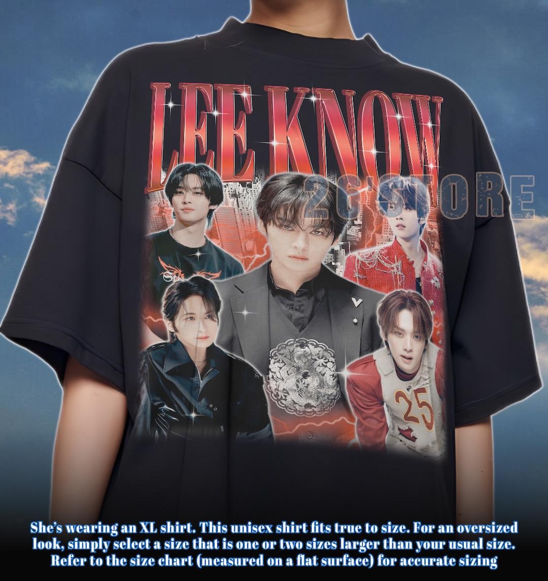 LEE KNOW Shirt, Lee Know Stray Kids Shirt, Lee Know Sweatshirt, Lee ...