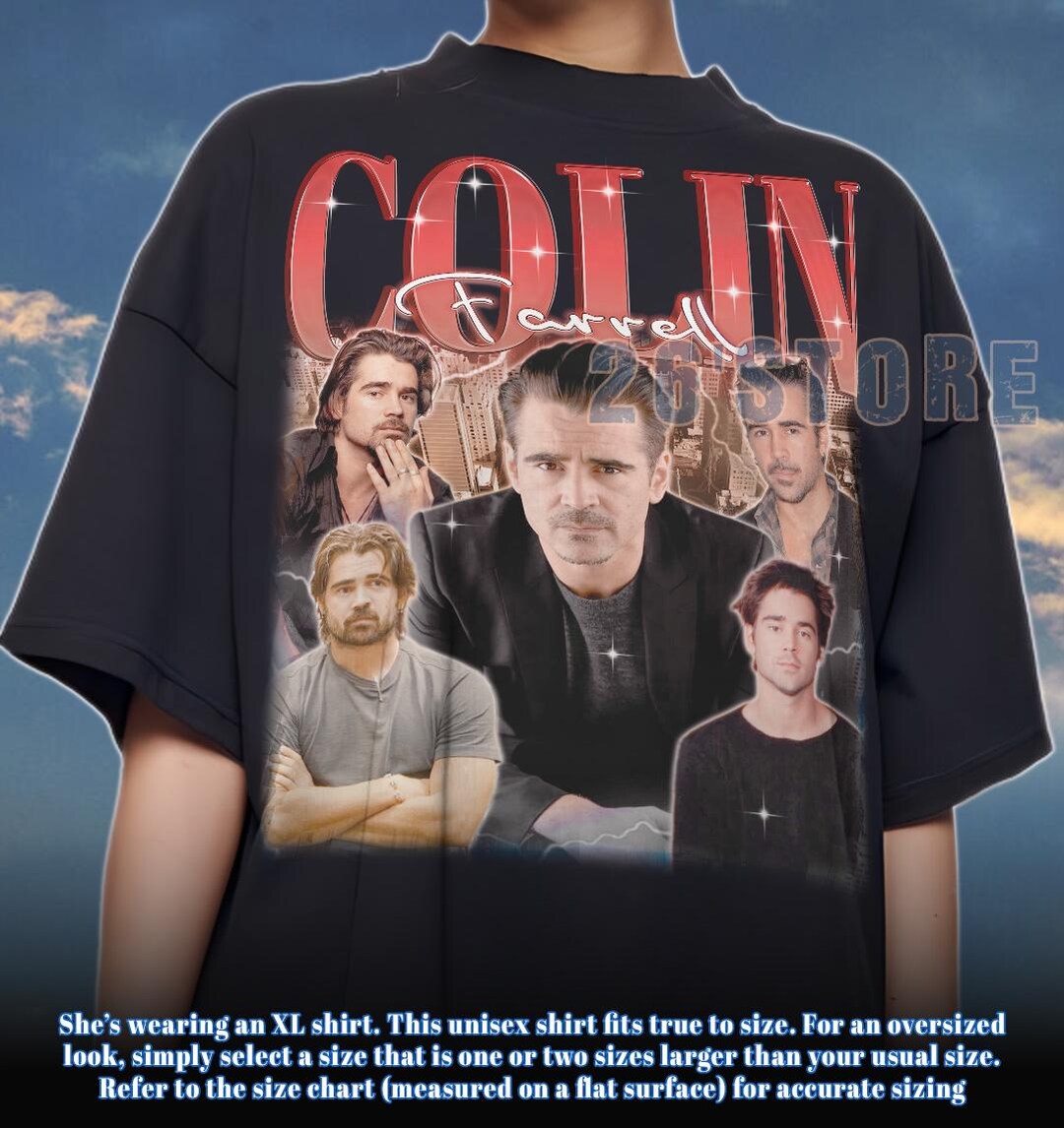 COLIN FARRELL Shirt, Colin Farrell Tshirt, Colin Farrell Sweatshirt ...