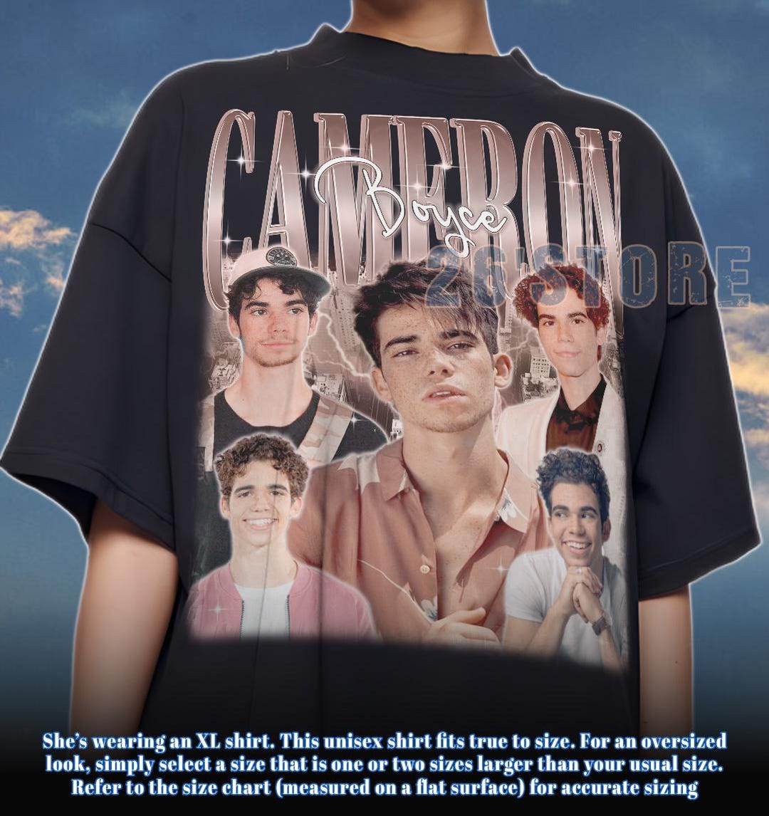 CAMERON BOYCE Shirt, Cameron Boyce Tshirt, Cameron Boyce Sweatshirt ...