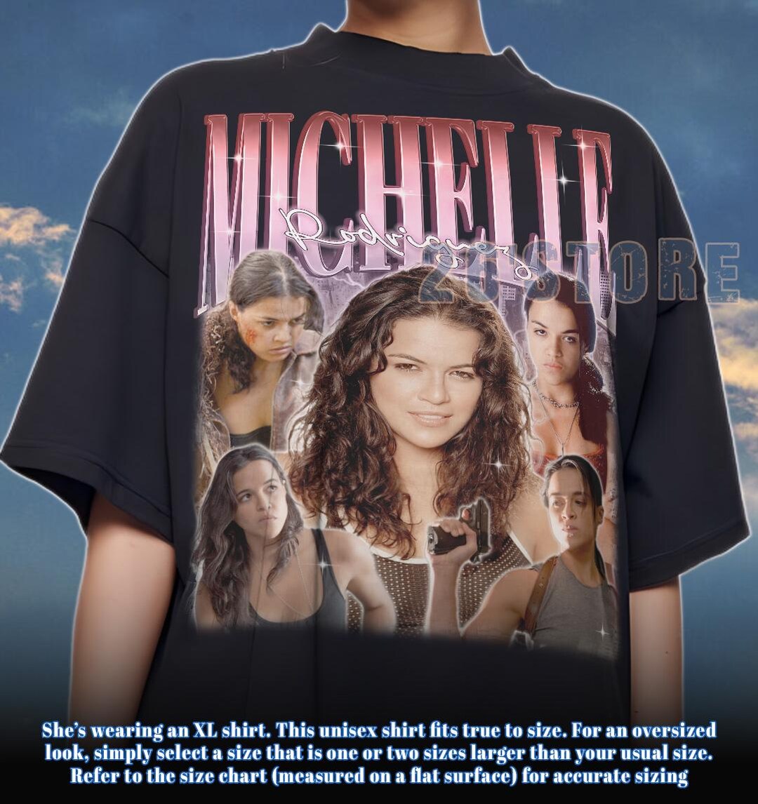 MICHELLE RODRIGUEZ Shirt, Michelle Rodriguez Tshirt, Michelle Rodriguez ...