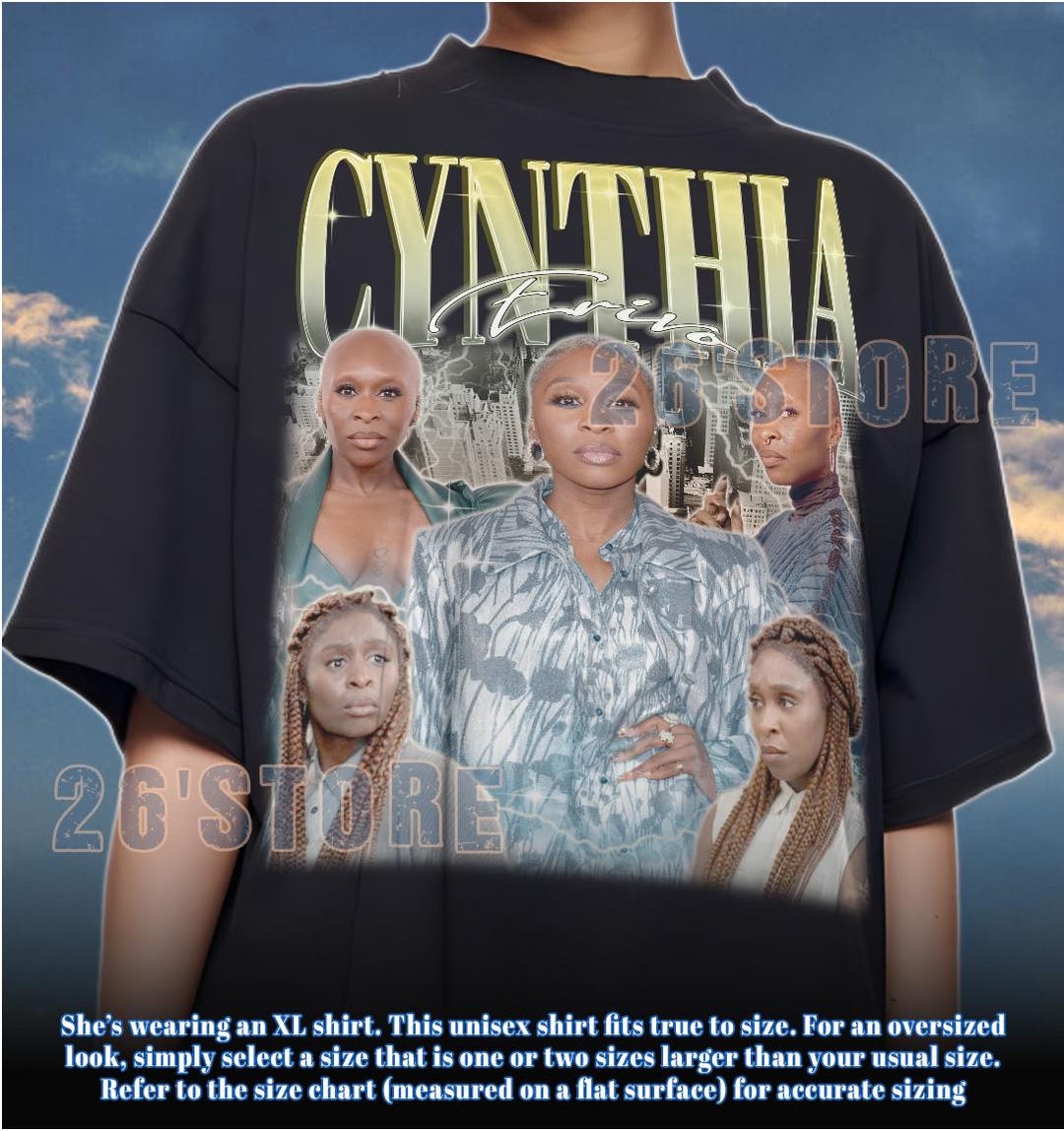 CYNTHIA ERIVO Shirt, Cynthia Erivo Comfort Colors Shirt, Cynthia Erivo ...