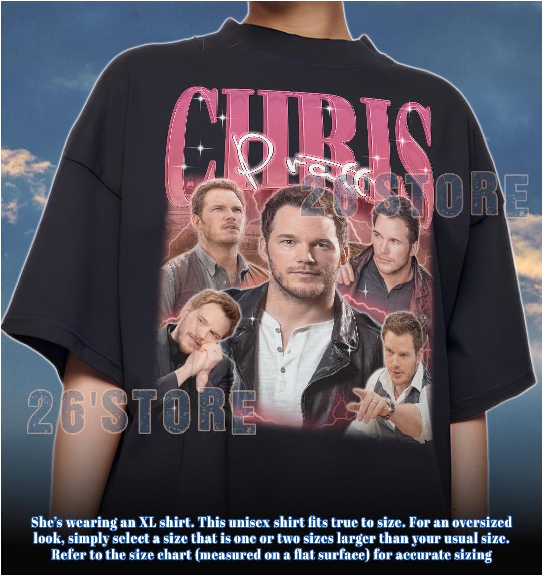CHRIS PRATT Shirt, Chris Pratt Comfort Colors Shirt, Chris Pratt ...