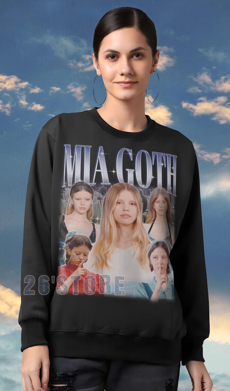 MIA GOTH Shirt, Mia Goth Comfort Colors Shirt, Mia Goth Sweatshirt, Mia ...