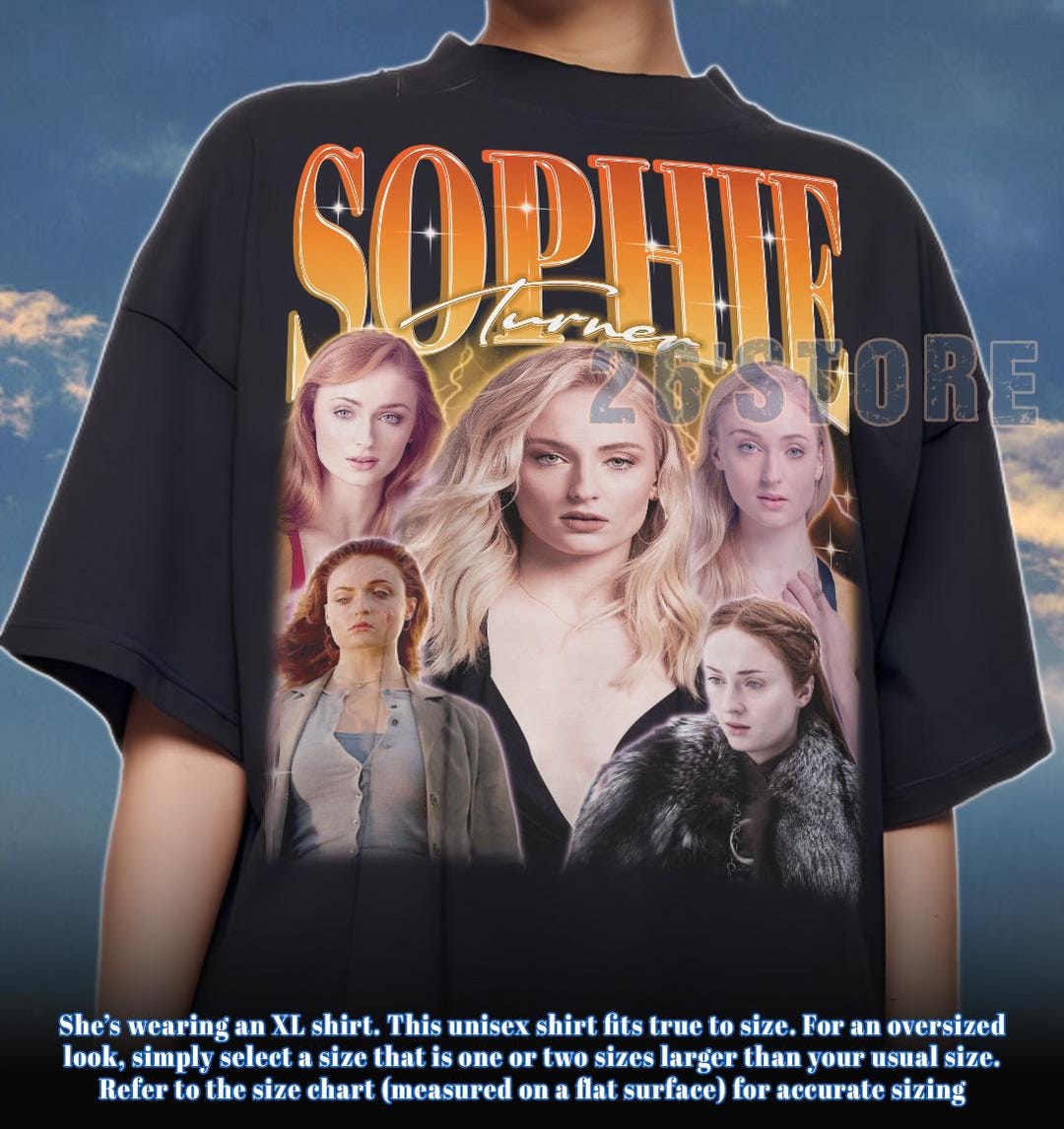 SOPHIE TURNER Shirt, Sophie Turner Tshirt, Sophie Turner Sweatshirt ...
