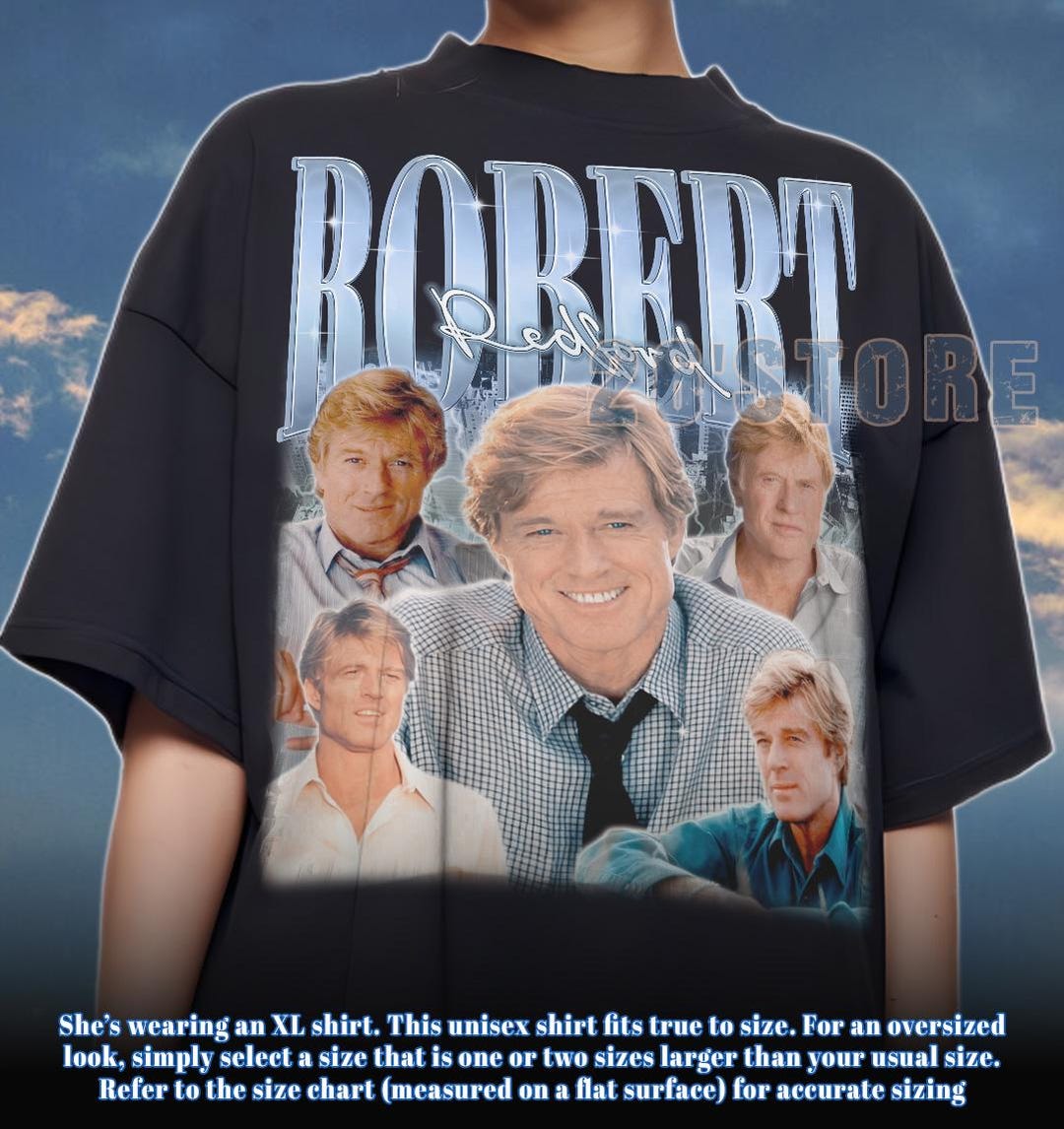 ROBERT REDFORD Shirt, Robert Redford Tshirt, Robert Redford Sweatshirt ...