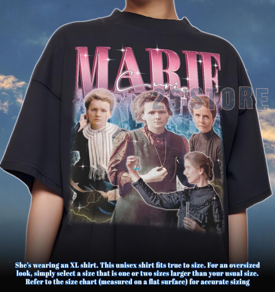 MARIE CURIE Shirt, Marie Curie Tshirt, Marie Curie Sweatshirt, Marie ...