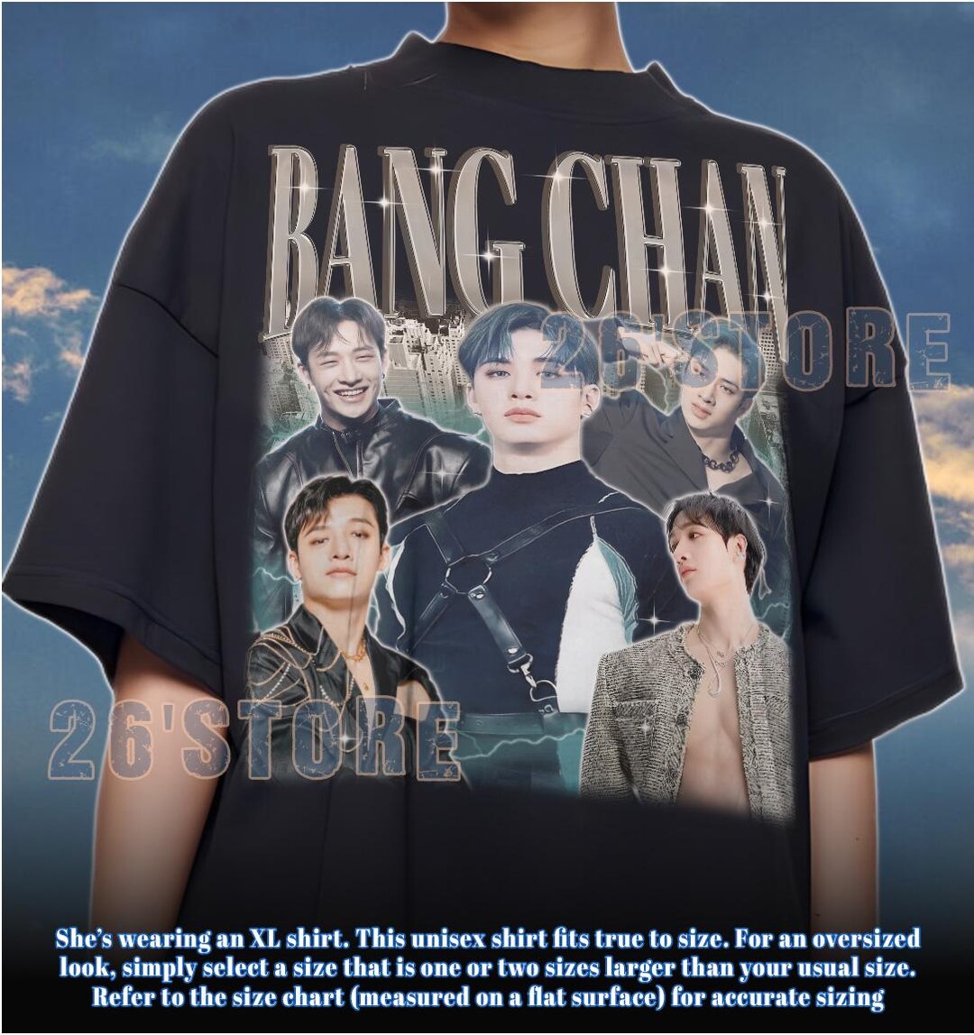 BANG CHAN Shirt, Bang Chan Stray Kids Shirt, Bang Chan Sweatshirt, Bang ...