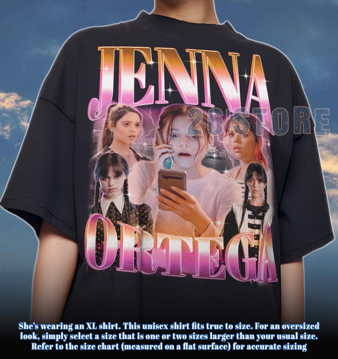 JENNA ORTEGA Shirt, Jenna Ortega Tshirt, Jenna Ortega Sweatshirt, Jenna ...