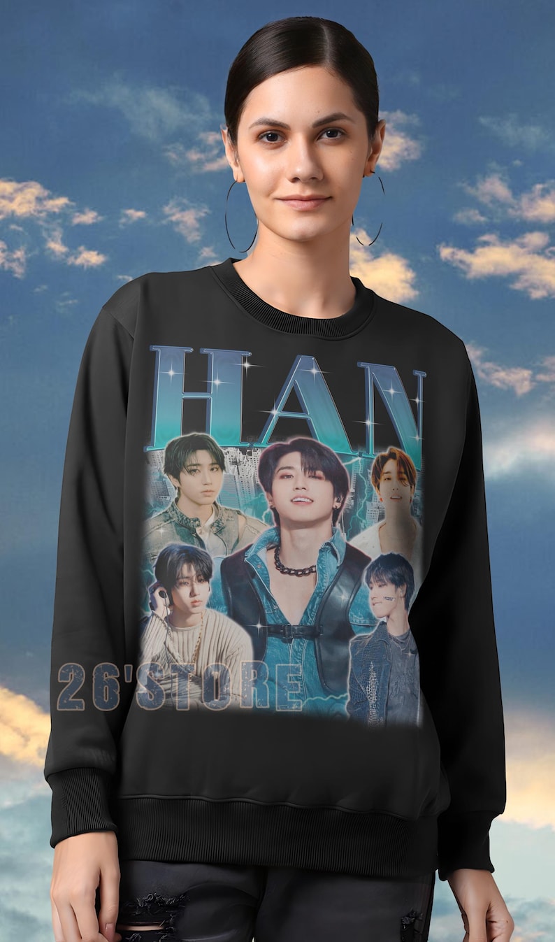HAN Shirt, Han Shirt, Han Stray Kids Sweatshirt, Han Merch, Han Lover ...