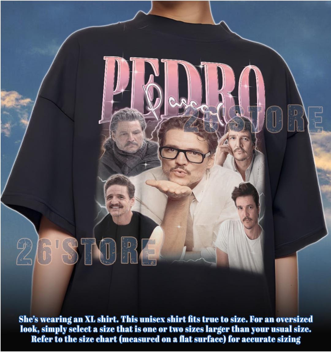 PEDRO PASCAL Shirt, Pedro Pascal Comfort Colors Shirt, Pedro Pascal ...