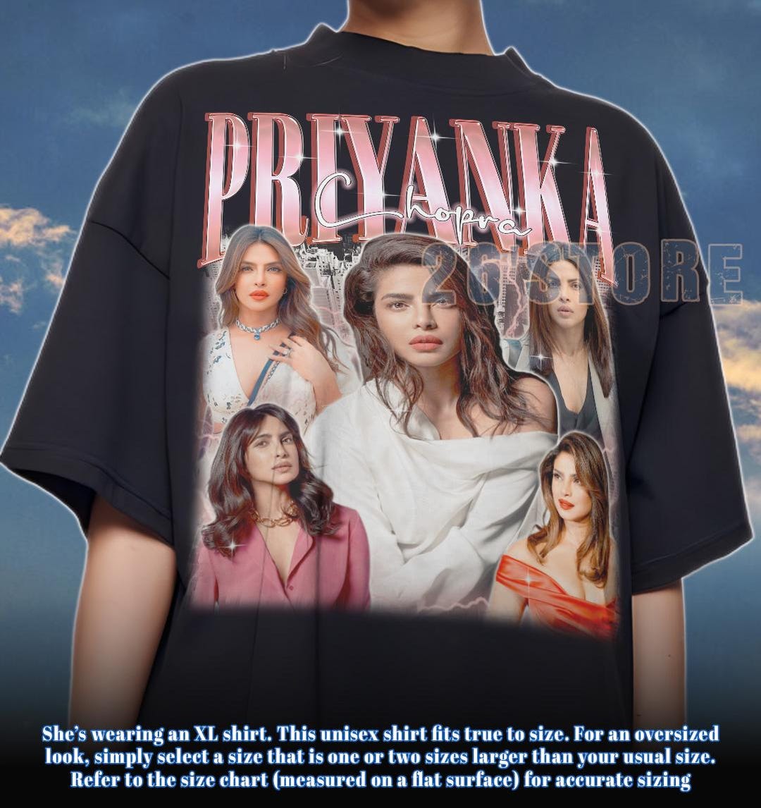 PRIYANKA CHOPRA Shirt, Priyanka Chopra Tshirt, Priyanka Chopra ...