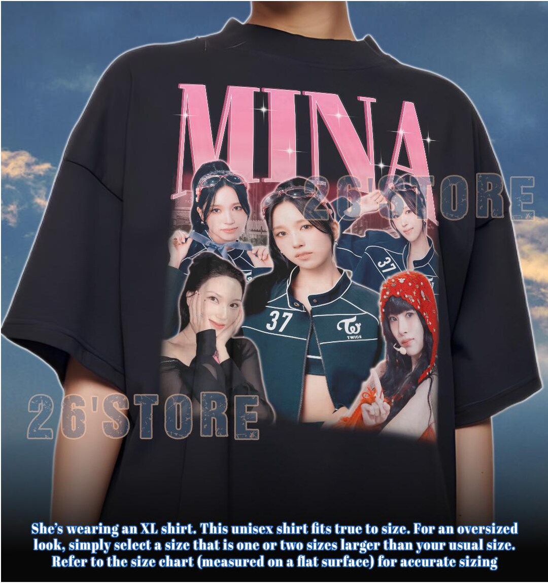 MINA TWICE Shirt, MINA Shirt, Mina Comfort Colors Shirt, Mina Kpop ...