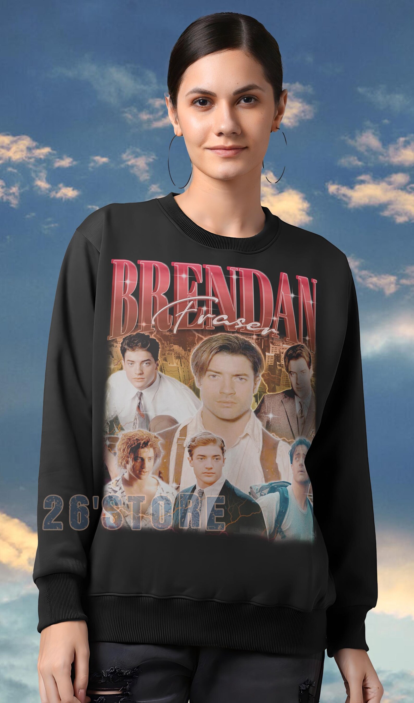 BRENDAN FRASER Shirt, Brendan Fraser Tshirt, Brendan Fraser Sweatshirt ...
