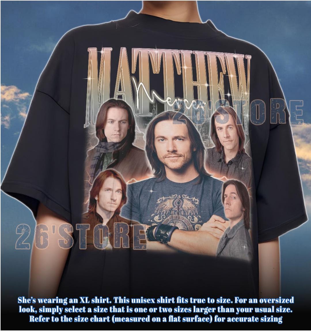 MATTHEW MERCER Shirt, Matthew Mercer Comfort Colors Shirt, Matthew ...