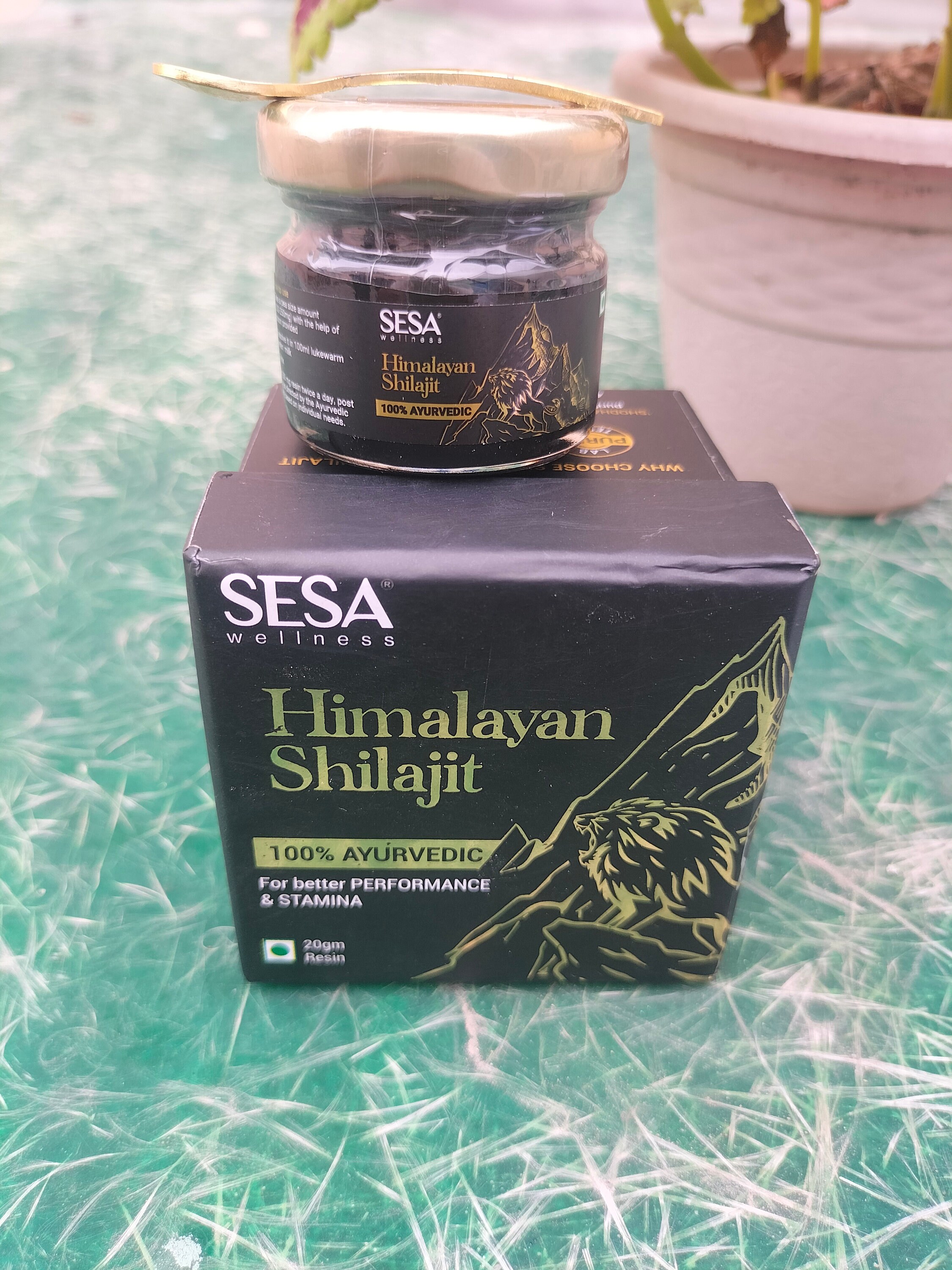Sesa Himalayan Shilajit Resin: 100% Ayurvedic Shilajeet, Lab Certified, 20g - Etsy