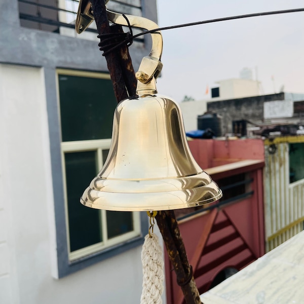 Handmade Brass Bell Etsy