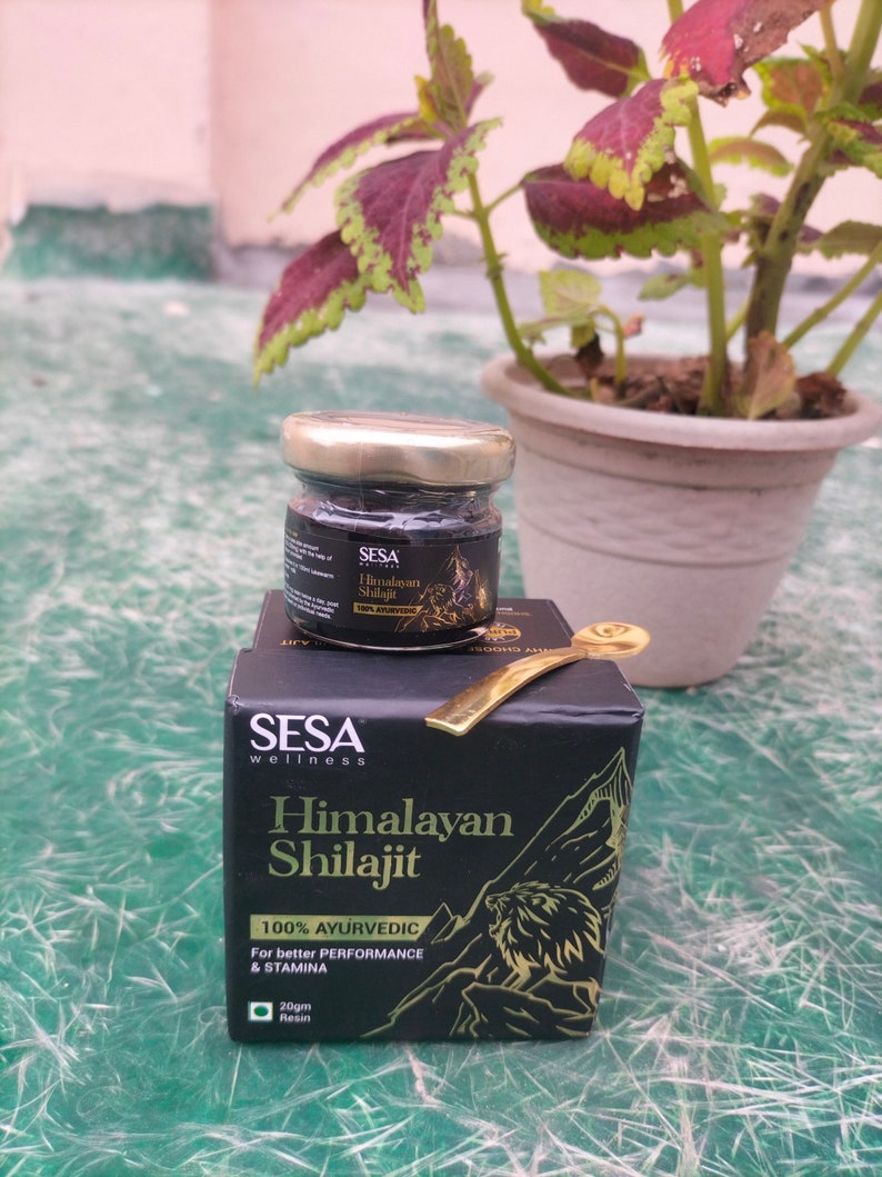 Sesa Himalayan Shilajit Resin: 100% Ayurvedic Shilajeet, Lab Certified, 20g - Etsy