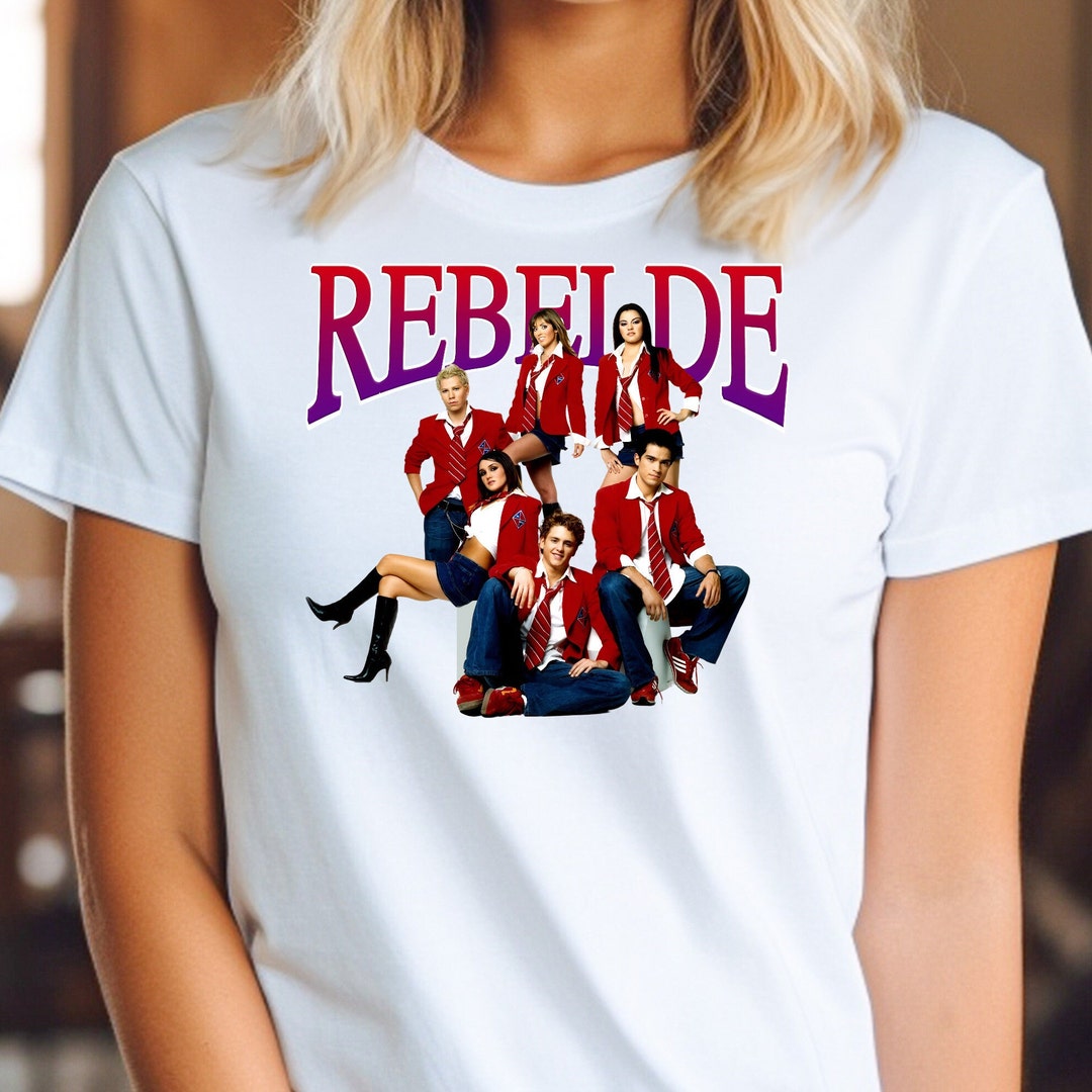 Rebelde Music Concert Tour Shirt RBD Fan Tee Pop Band Merch - Etsy