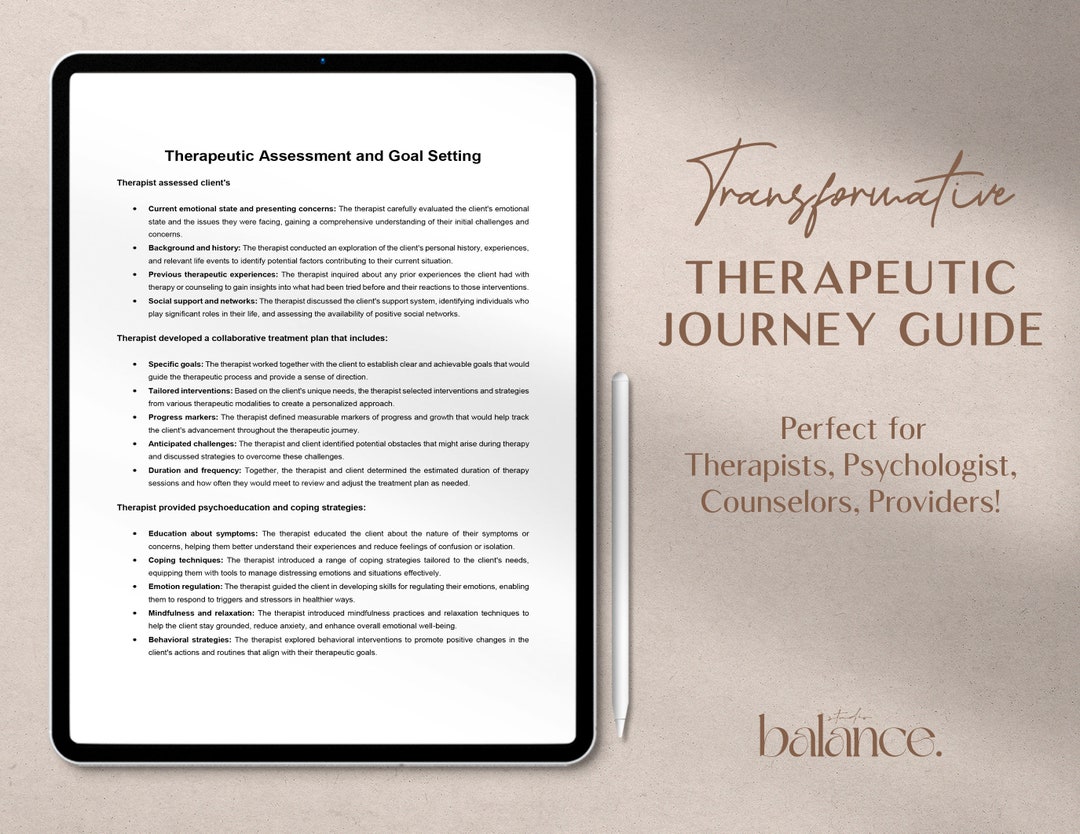 Therapy Progress Notes - Cheat Sheet Phrases and Statements - Counselor ...