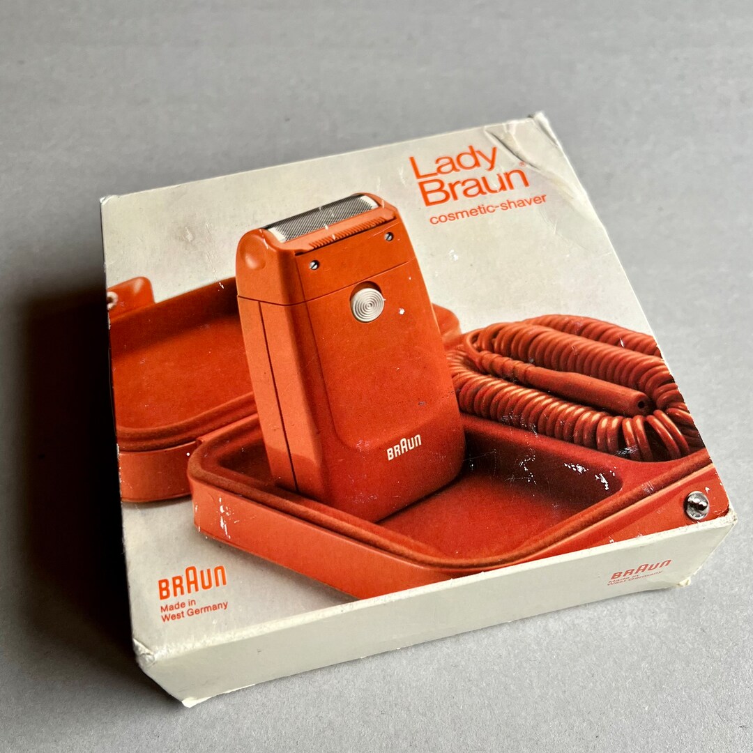 Lady Braun Cosmetic Shaver Made in West Germany: True Vintage 1970s ...