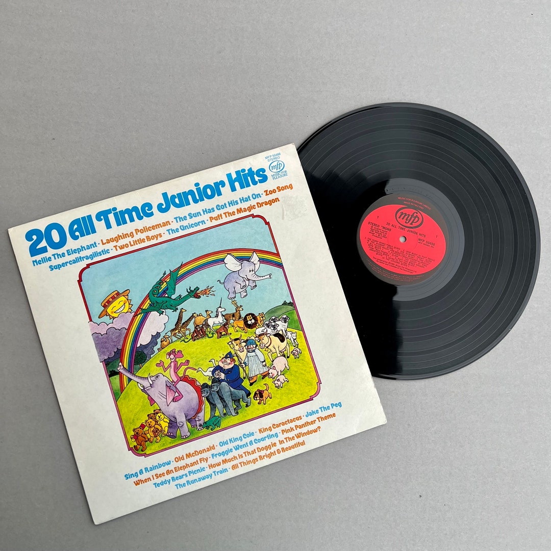Cool 12 Inch Vinyl Record by MFP: Music for Kids True - Etsy