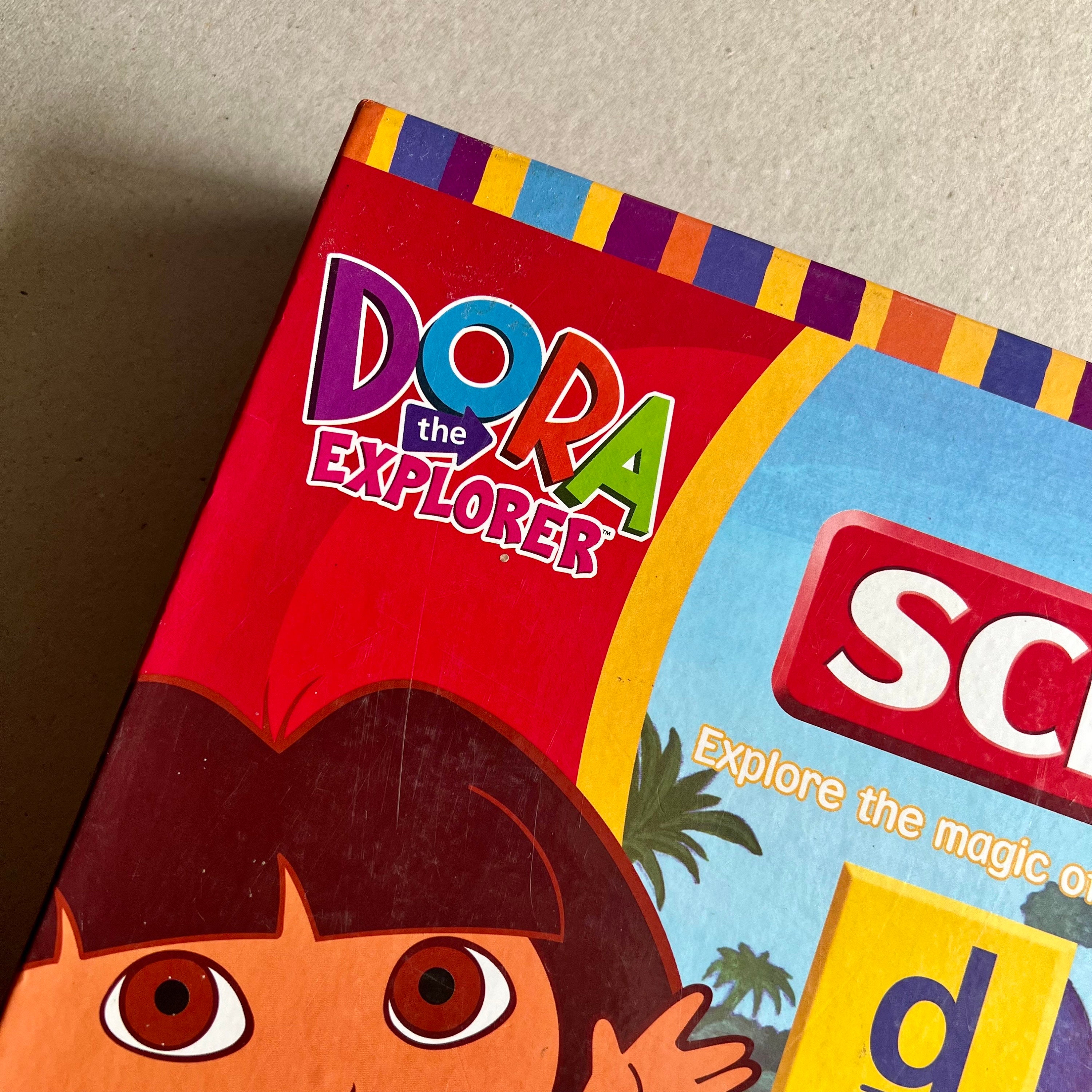 Dora the Explorer SCRABBLE Crossword Board Game: Mattel Games, Magic of ...