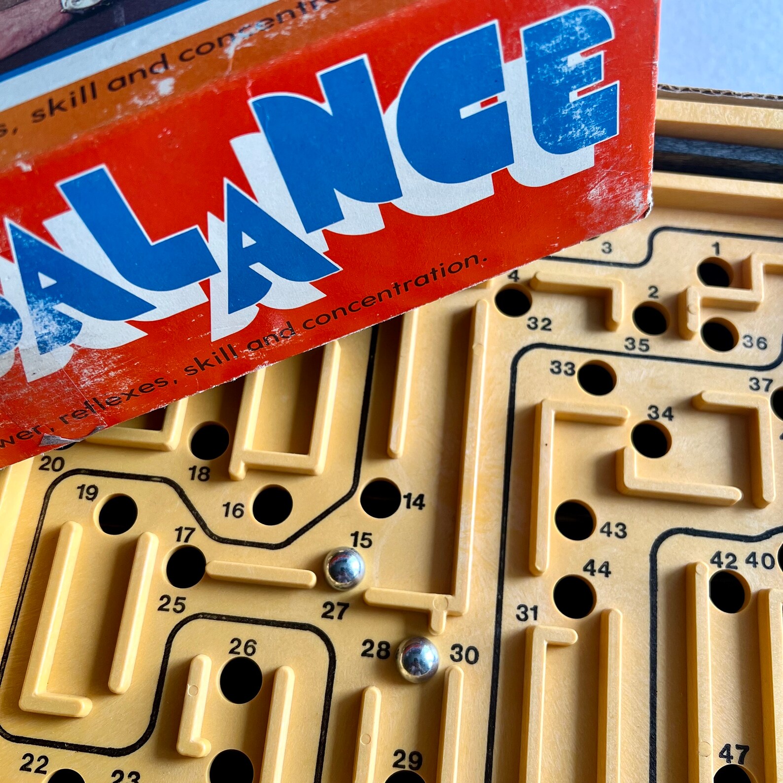 Rare Find Vintage Board Game for Children & Adults: IN THE BALANCE ...