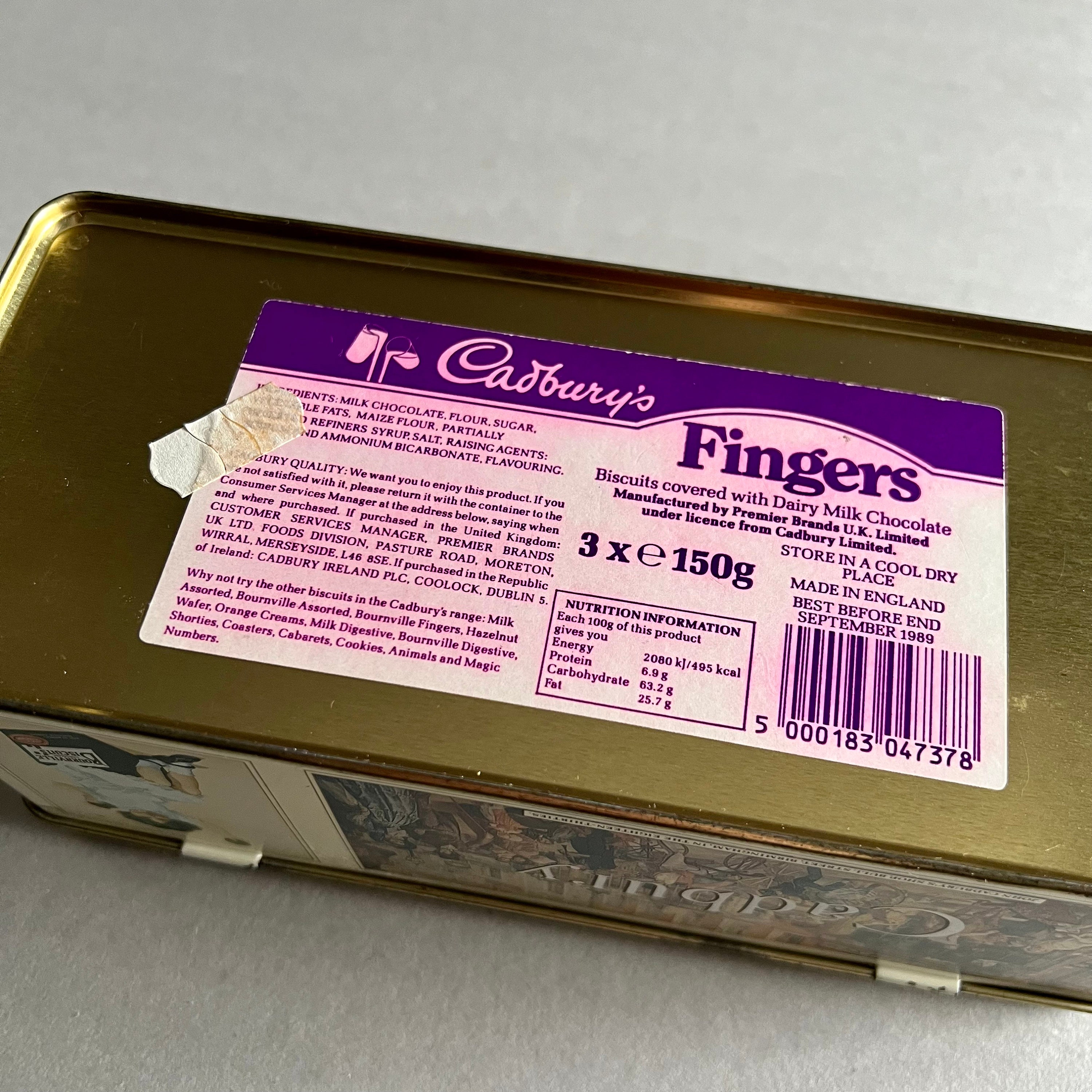 Cadbury Anniversary Box: True Vintage, 1980s, Cadburys Chocolate ...